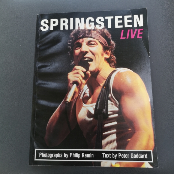 Other | Vintage Springsteen Bruce Live Photographed Book In 1984 By ...